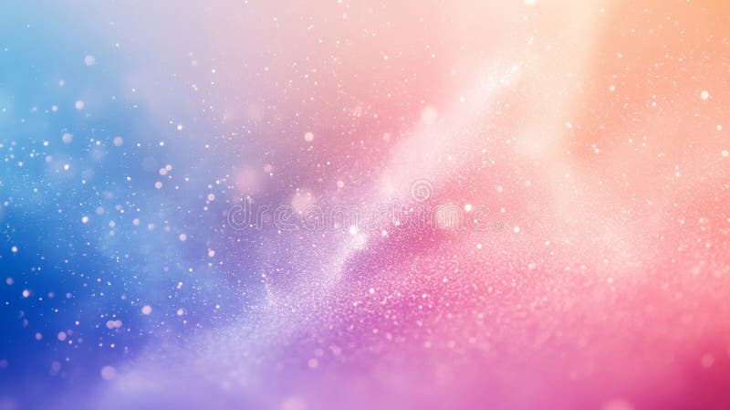 Abstract Pink, Blue, and White Glitter Background Stock Illustration ...