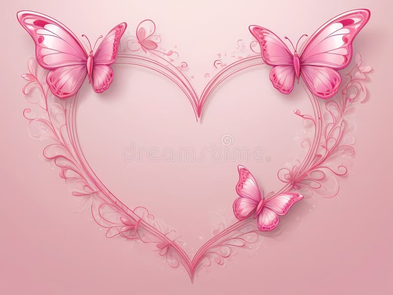 Pink butterfly background store