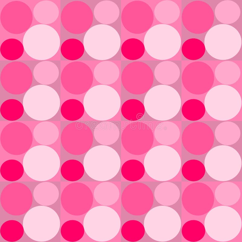 Abstract Pink Circle Background Stock Illustration - Illustration of ...
