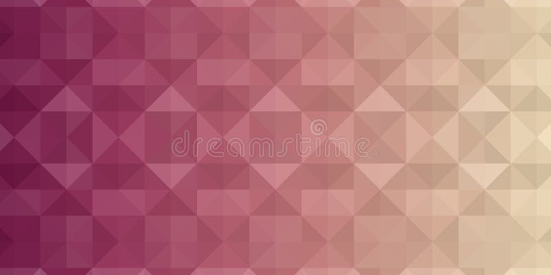 Abstract Pink Colored Mosaic Texture Assembled from Small Triangles ...