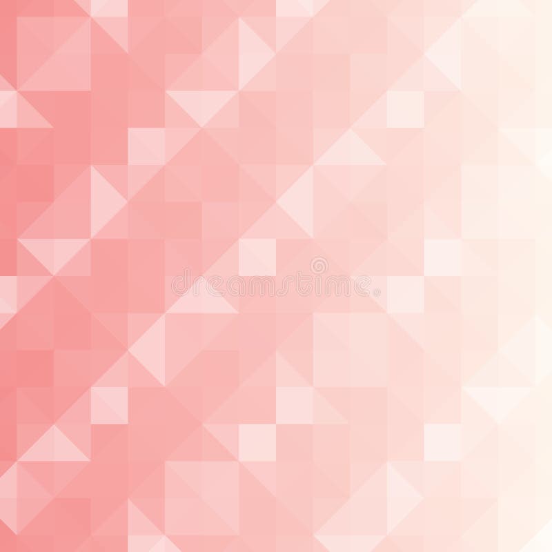 Abstract Pink Colored Mosaic Texture Assembled from Small Triangles ...
