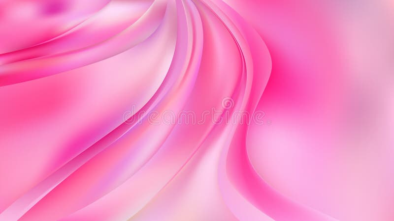 Abstract Pink Curve Background Vector Art Stock Illustration ...