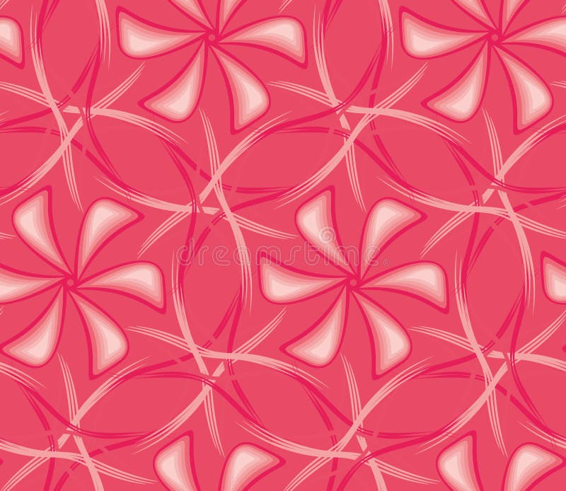 Abstract Pink Cute Seamless Vector Pattern Design Stock Vector ...