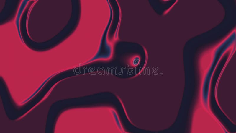 Abstract Pink and Dark Blue Swirling Liquid Forms a Pattern Stock ...
