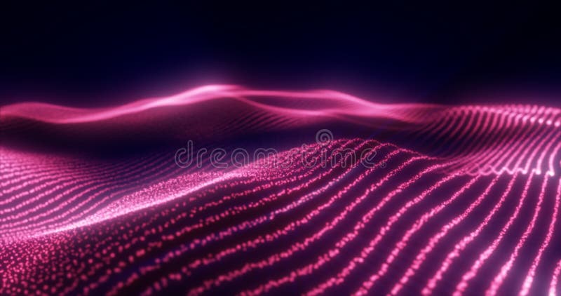 Magic Waves Background on Blue Stock Illustration - Illustration of ...
