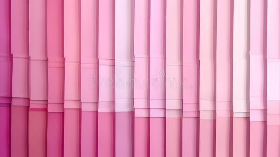 Abstract Pink Geometric Shapes, Vertical Rectangular Patterns Create a ...