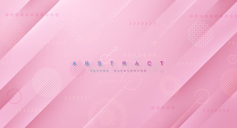 Abstract Pink Gradient Background. Light Pink Vector Background with ...