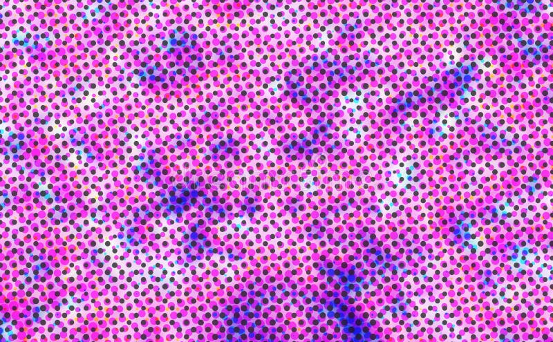 Abstract Pink Gradient Halftone Pattern Background Stock Illustration ...