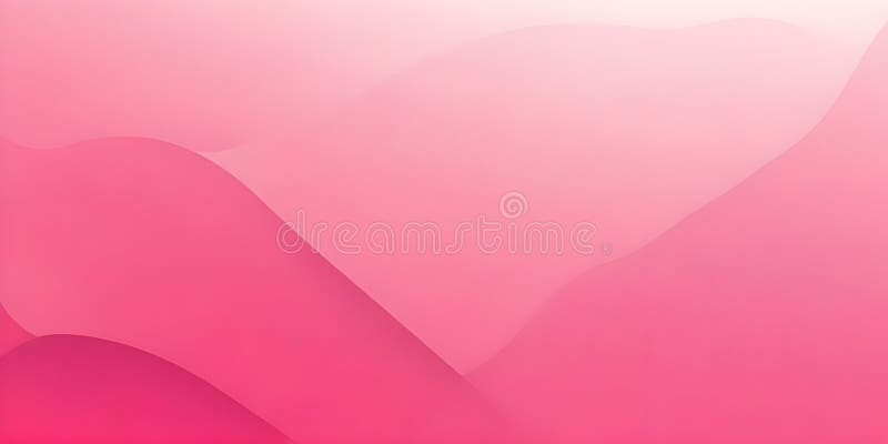 Abstract Pink Gradient with Smooth Waves Background Stock Vector ...