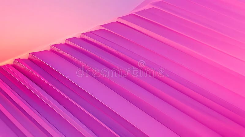 Abstract Pink Gradient Staircase Design Illustration Stock Illustration ...