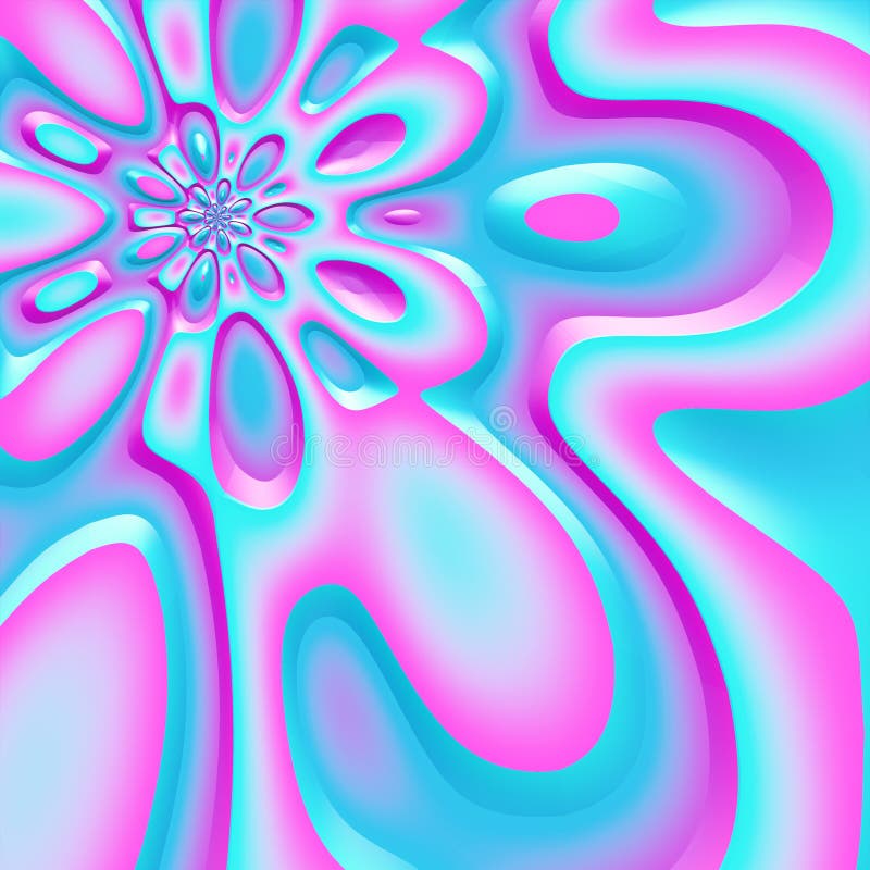 Abstract Pink and Green Texture Stock Illustration - Illustration of ...