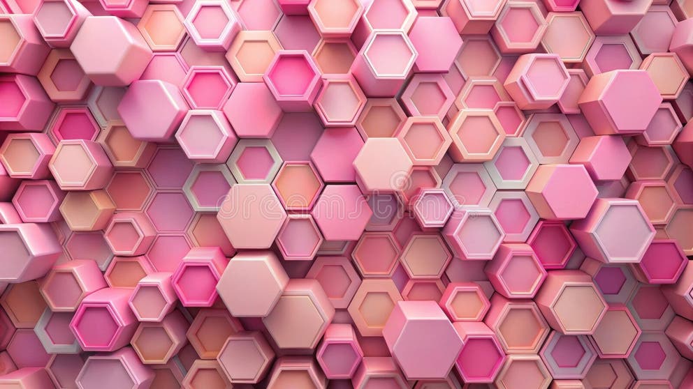 Pink Seamless Hexagon Pattern Stock Illustrations – 4,964 Pink Seamless ...