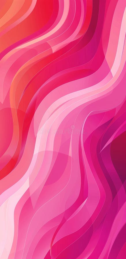 Abstract Pink and Magenta Wave Pattern with Modern Background Stock ...