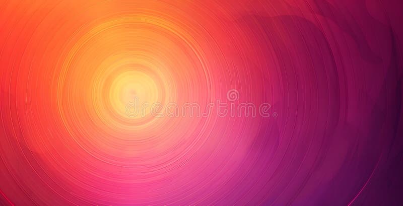 Abstract Pink and Orange Gradient Circle Background Stock Illustration ...
