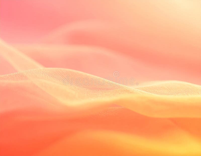Abstract Pink Orange Yellow Wave Background Texture Stock Illustration ...