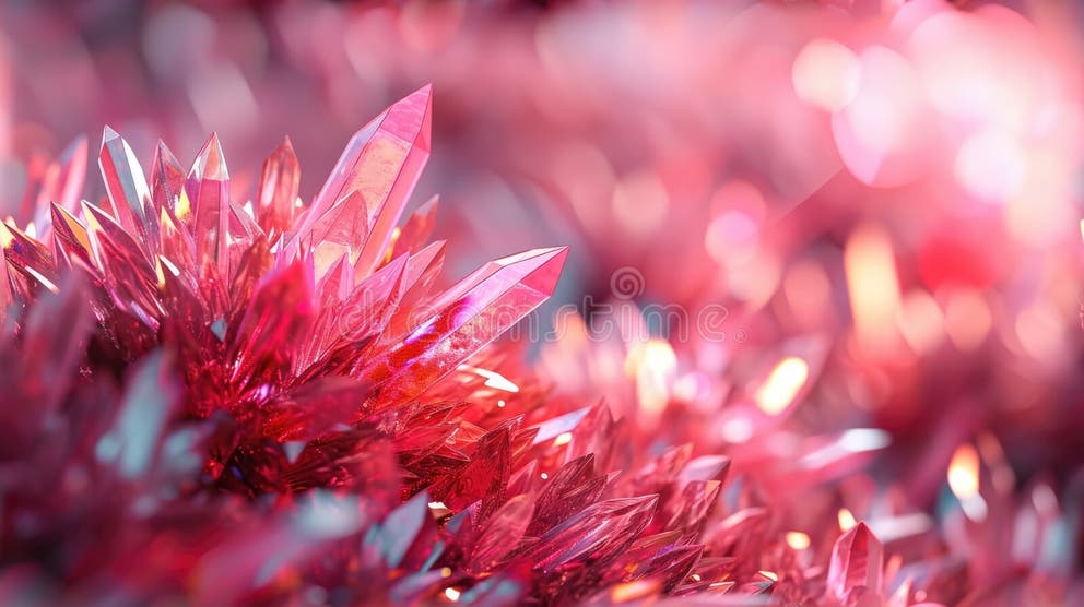 The Abstract Pink Picture of Solid Shape Pink Object Forming Together ...