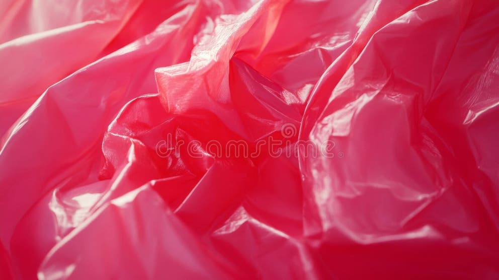 Abstract Pink Plastic Drapery Texture Background Stock Illustration ...