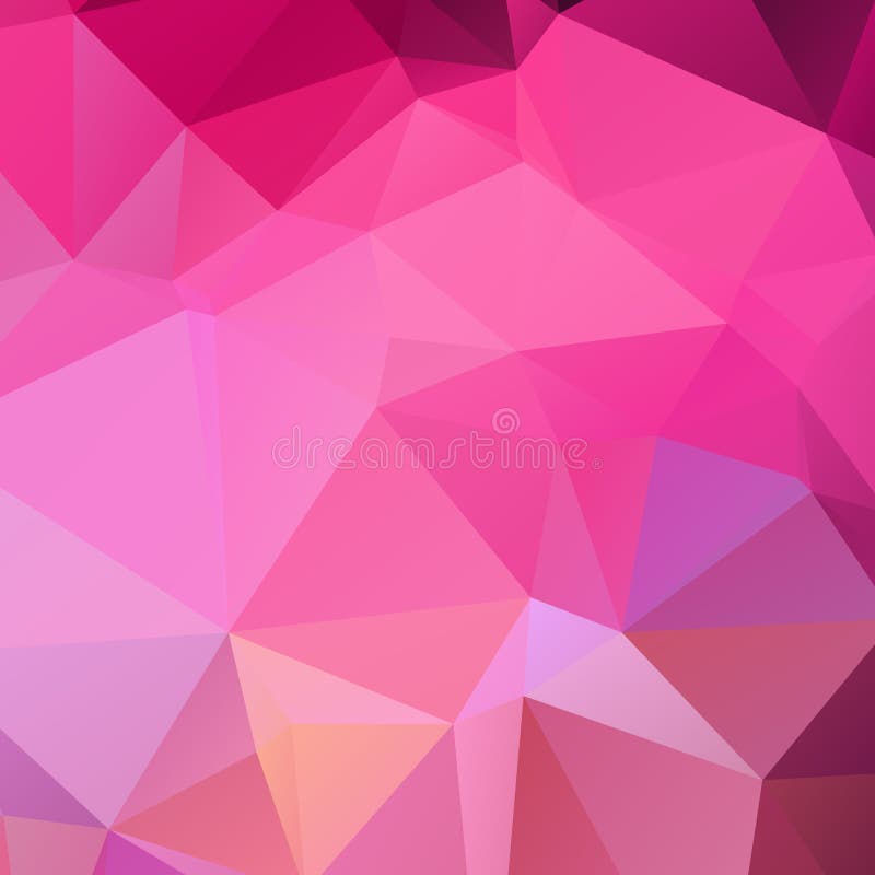 Abstract Pink Polygon Texture Stock Vector - Illustration of light ...