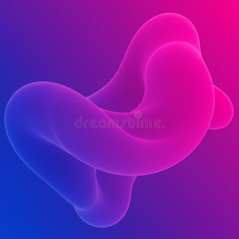 Abstract Pink Purple Blue Fluid Shape Gradient Background Stock ...