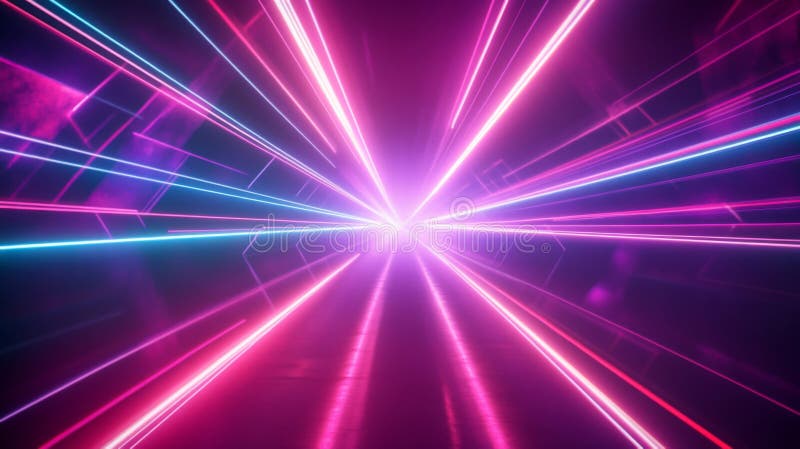 Abstract Pink Purple Blue Neon Lights Speed Motion Background Stock ...