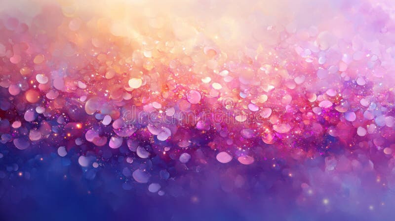 Abstract Pink Purple Glitter Background Stock Illustration ...