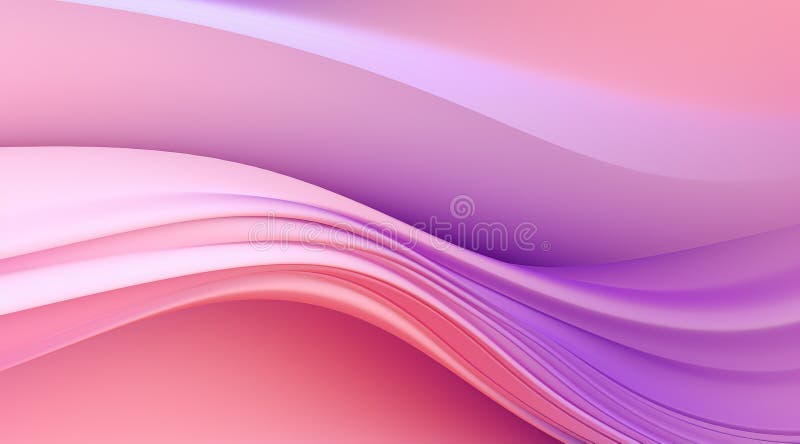 Abstract Pink and Purple Wave Background Stock Illustration ...