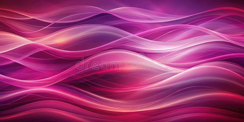 Abstract Pink and Purple Wave Pattern Design Elegant Swirling Curves ...