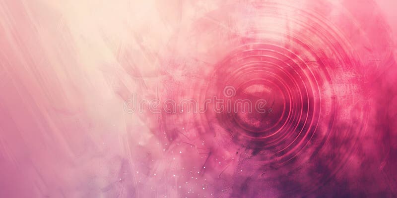 Abstract Pink and Red Gradient Background with Blurred Circle Stock ...