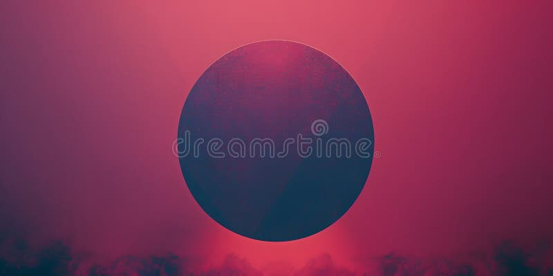 Abstract Pink & Red Gradient Background with Blurred Circle Stock ...