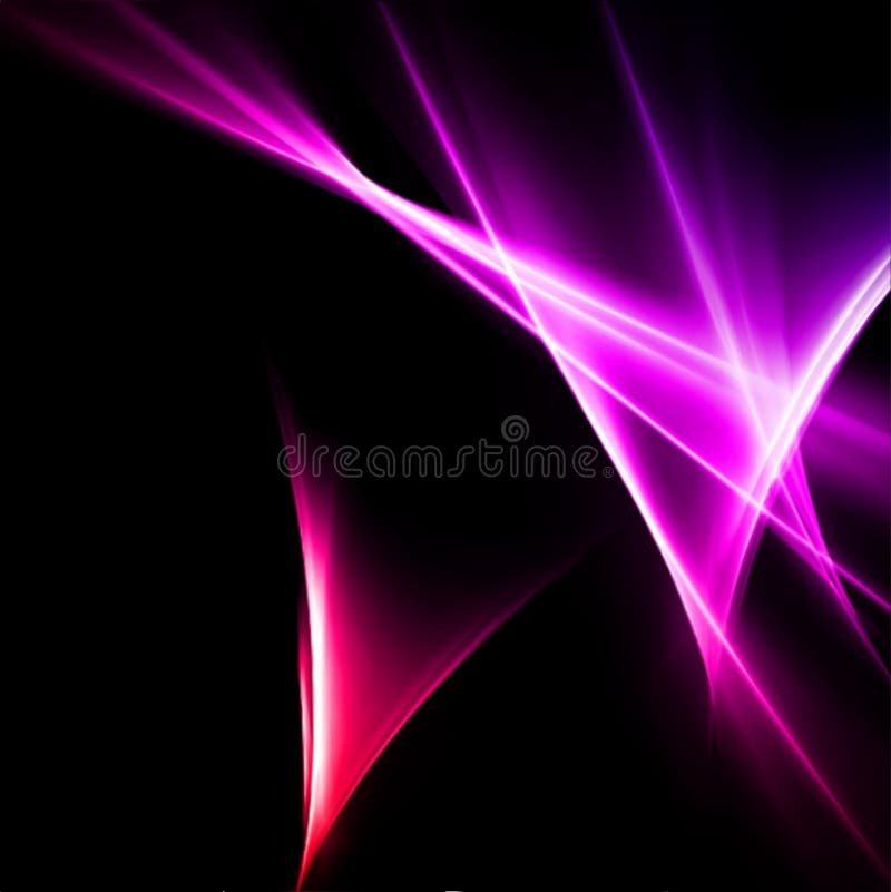 Abstract Pink and Red Rays Lights. Vector Stock Vector - Illustration ...