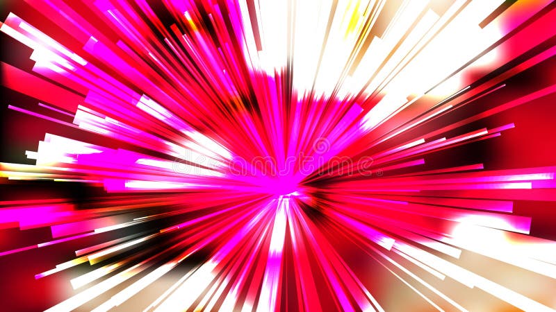 Abstract Pink Red And White Starburst Background Vector Graphic Stock