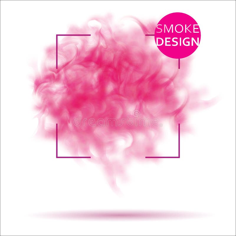 Pink Smoke or Fog Abstract Background. Grunge Distorted Decay Texture ...