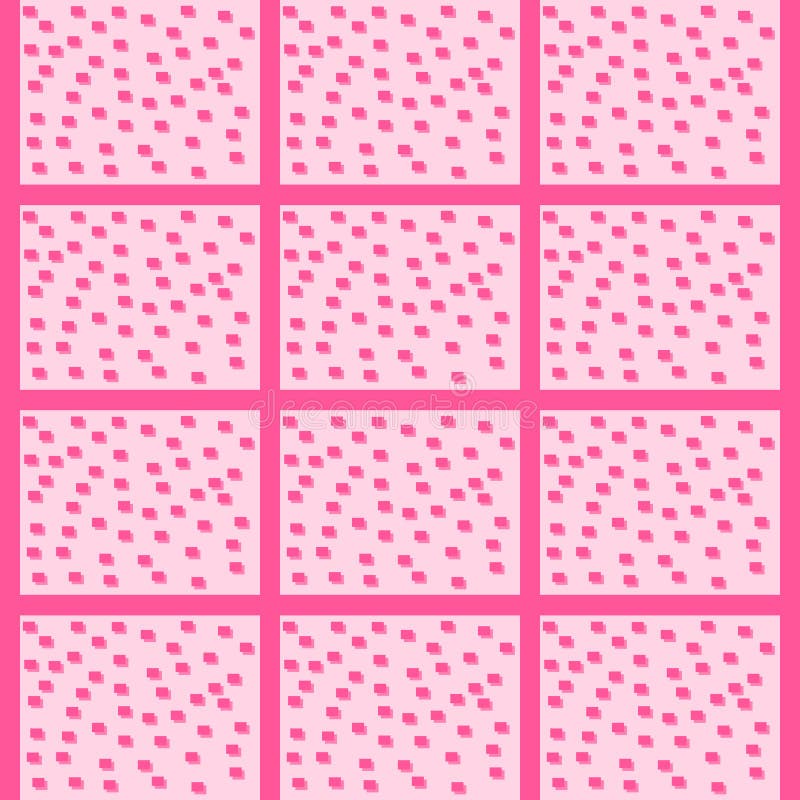 Abstract Pink Square Background Stock Illustration - Illustration of ...