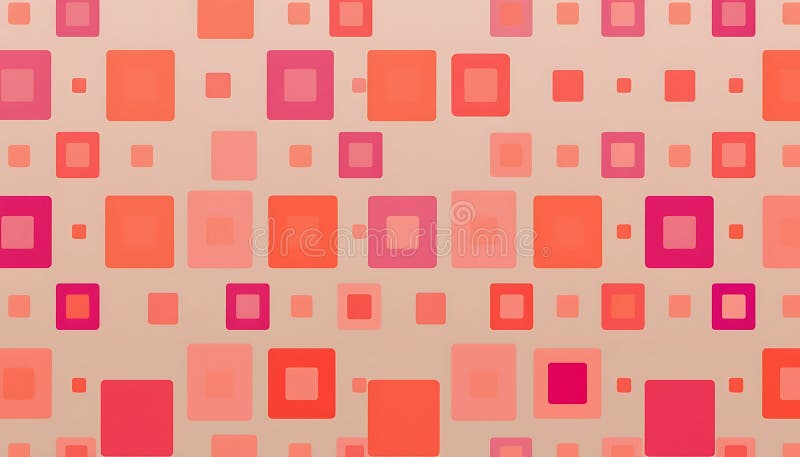 Abstract Pink Squares Pattern, Geometric Background, Modern Design ...