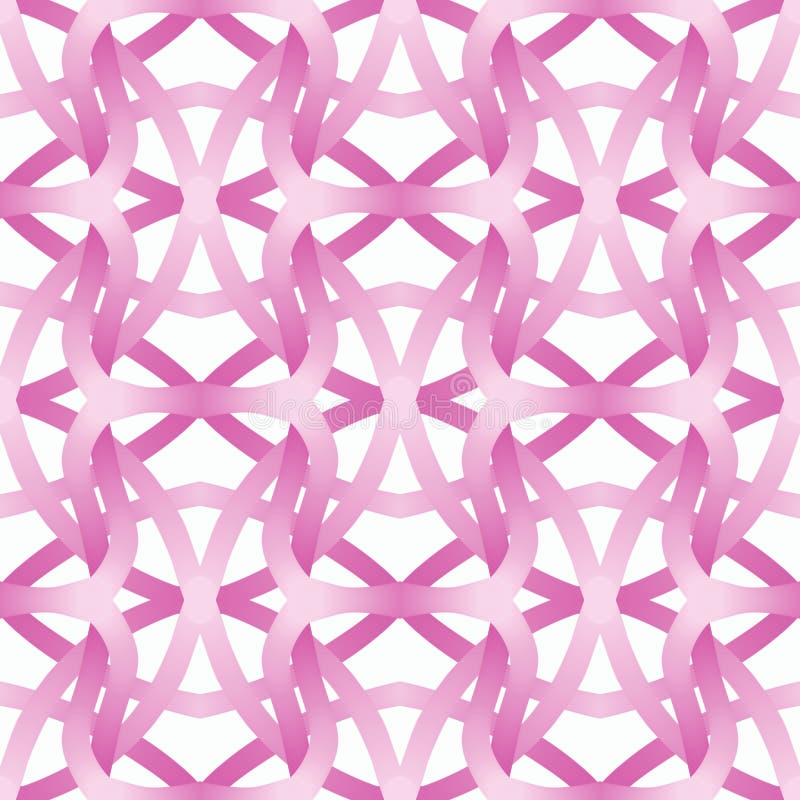 Abstract Pink Structure Isolated Seamless Pattern Stock Illustration ...