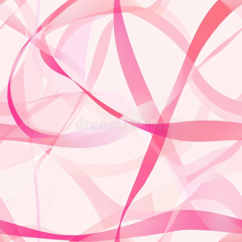 Abstract Pink Swirls on Light Background for Elegant Designs Stock ...