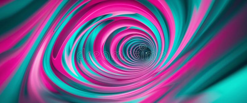 Abstract Pink Teal Spiral Tunnel Background Stock Photos - Free ...