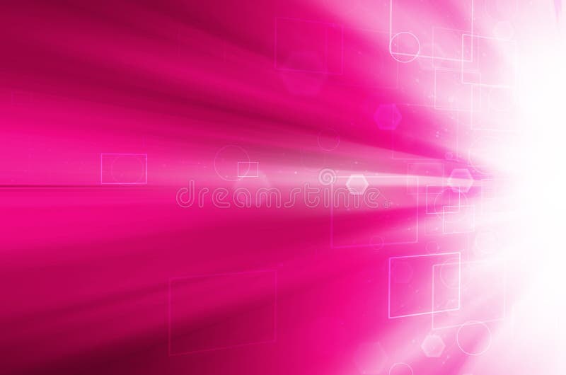 Abstract Pink Technology Background. Stock Illustration - Illustration ...