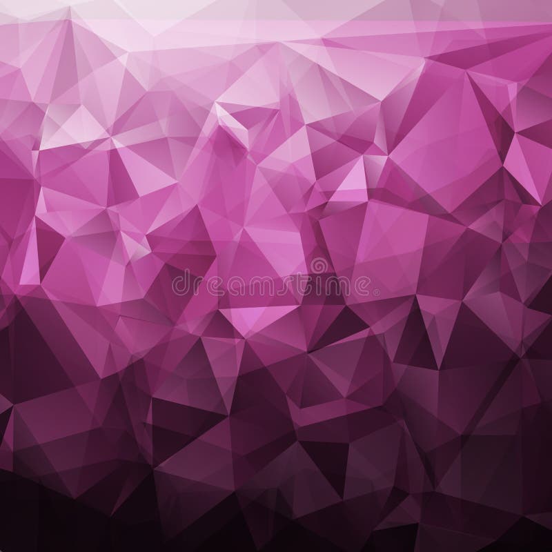 Abstract Pink Triangles Background Stock Vector - Illustration of ...