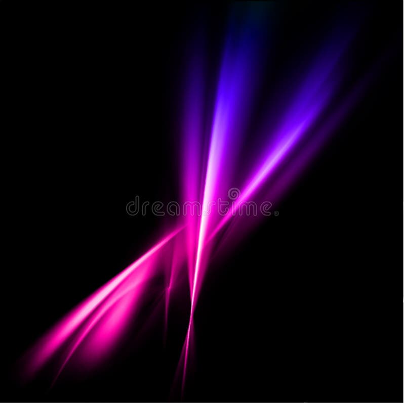 Vector Glitter Pink Background with Rays of Light Stock Vector ...