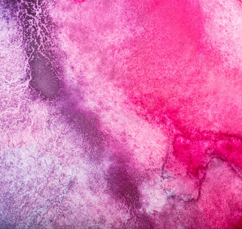 Abstract Pink Watercolor Splash Stroke Stock Image - Image of ...