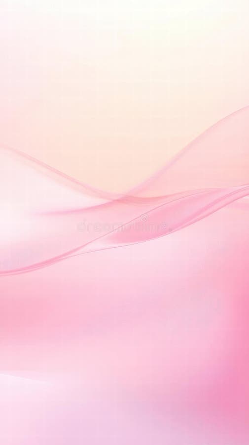 Abstract Pink Wave Background, a Serene and Elegant Design Stock Illustration - Illustration of ...