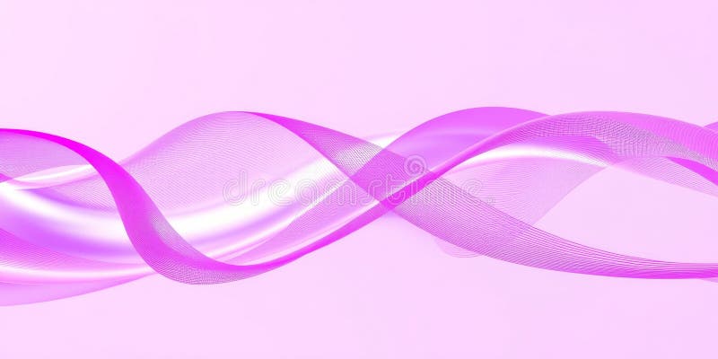 Abstract pink wave design stock illustration. Illustration of movement ...