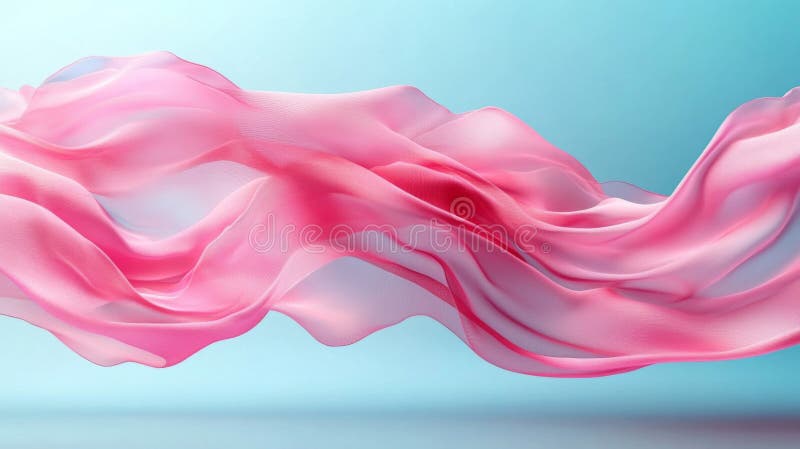 Abstract Pink Wave Texture on Light Blue Gradient Background Stock ...