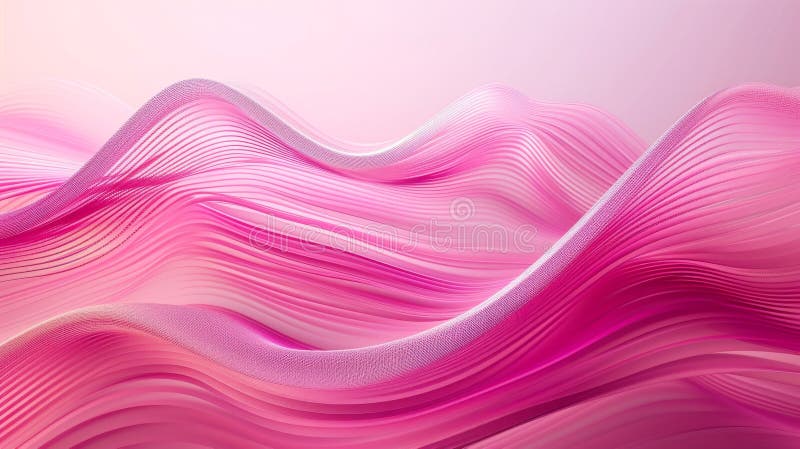Abstract Pink Waves Background, Soft Curves and Flowing Lines. Digital ... Abstract Pink Waves Background, Soft Curves and Flowing Lines. Digital ...