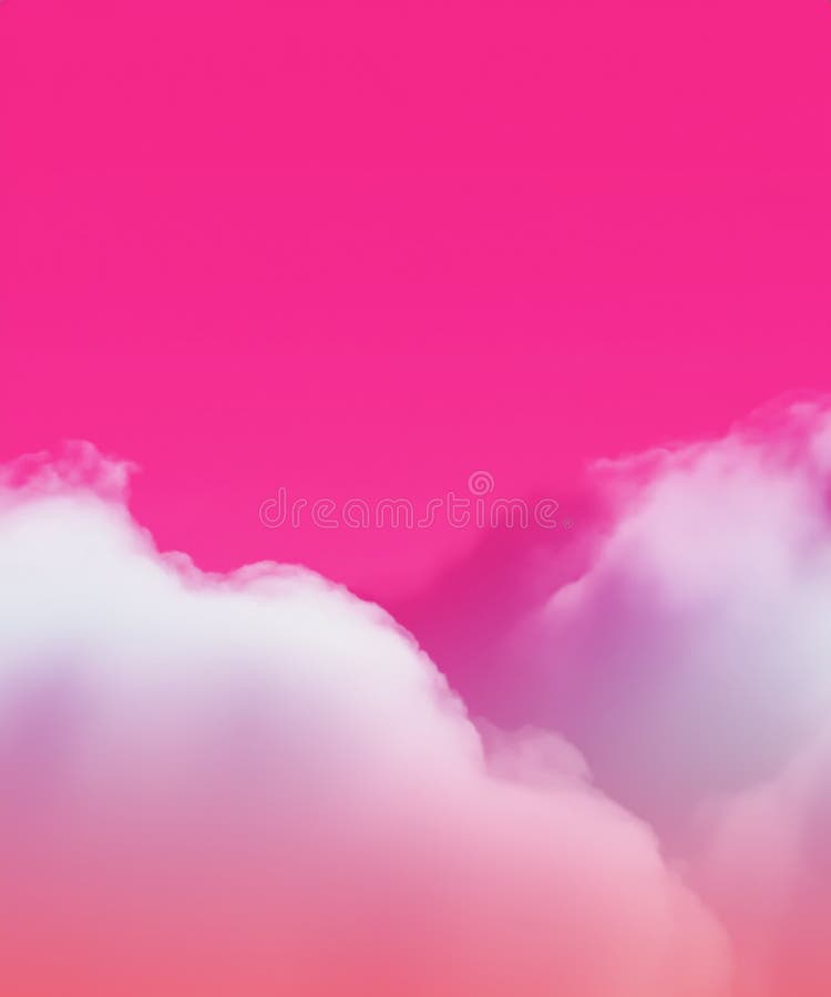Abstract Pink White Soft Light Gradient Cloud Background in Pastel ...