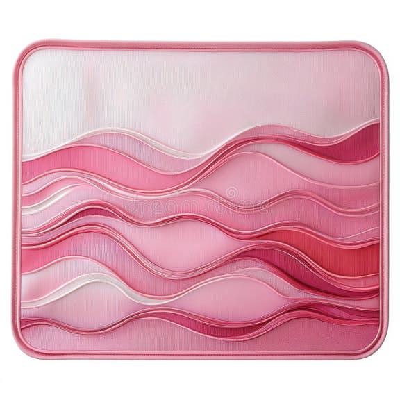 Abstract Pink and White Wave Pattern Textured Layered Design Stock ...
