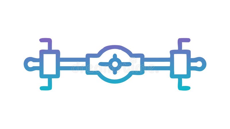 Abstract Pipeline Connection, Industrial Flow Network, Vector Design Generative AI Stock Vector ...