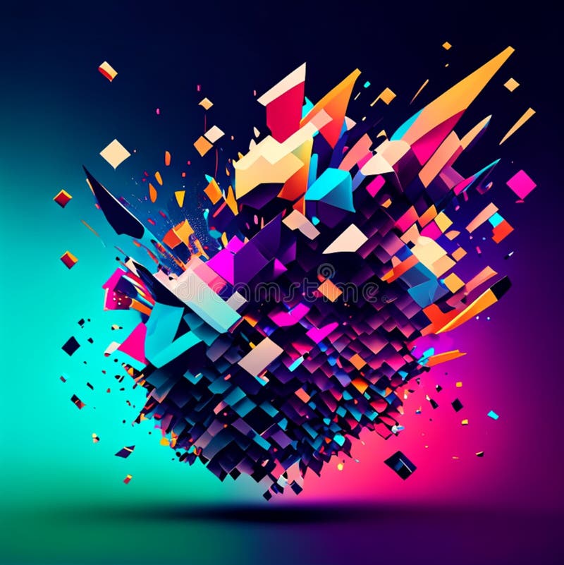 Abstract Pixel Art is a Form of Visual Expression that Combines the ... Abstract Pixel Art is a Form of Visual Expression that Combines the ...