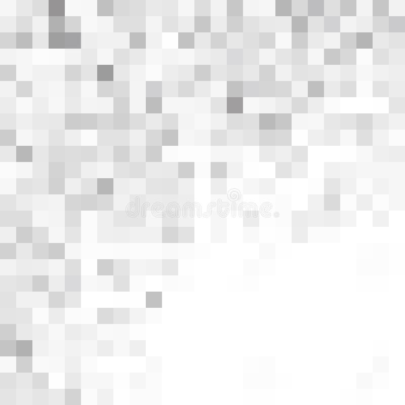 Abstract Pixel Art Vector Background. Technology Squares Pattern ...